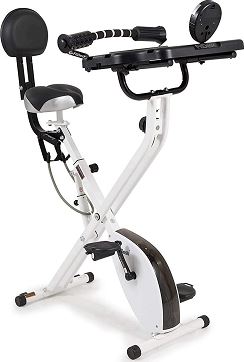 FitDesk Standing Adjustable Desk Bike - Best Spin bikes